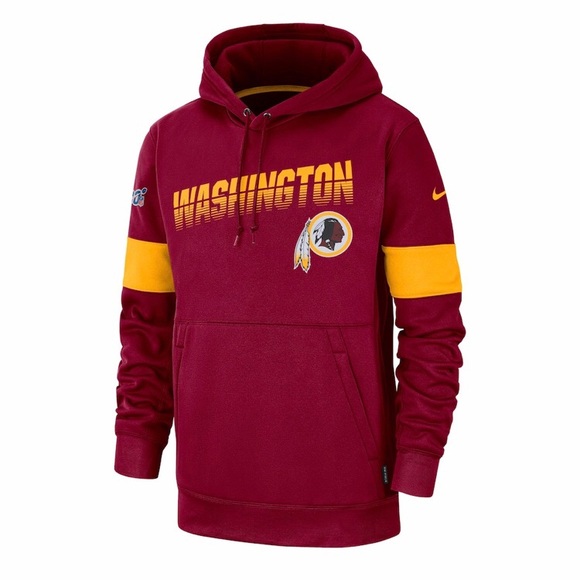 Nike | Shirts | Washington Redskins Nike Performance Hoodie Logo L ...